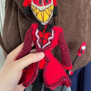 Alastor Crochet Patten Digital Pattern hazbin Hotel Crochet Plush ...
