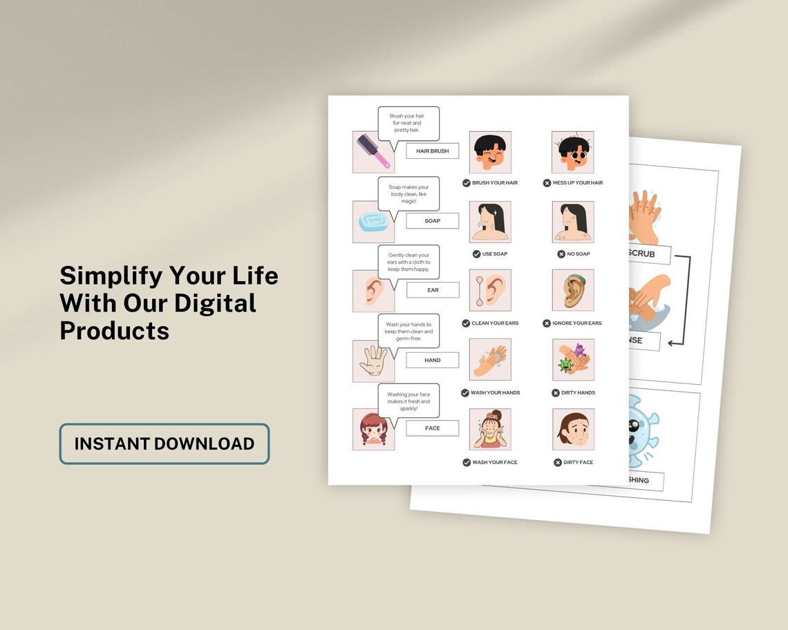 Personal Hygiene for Kids, Toddler Learning Activities, Physical ...