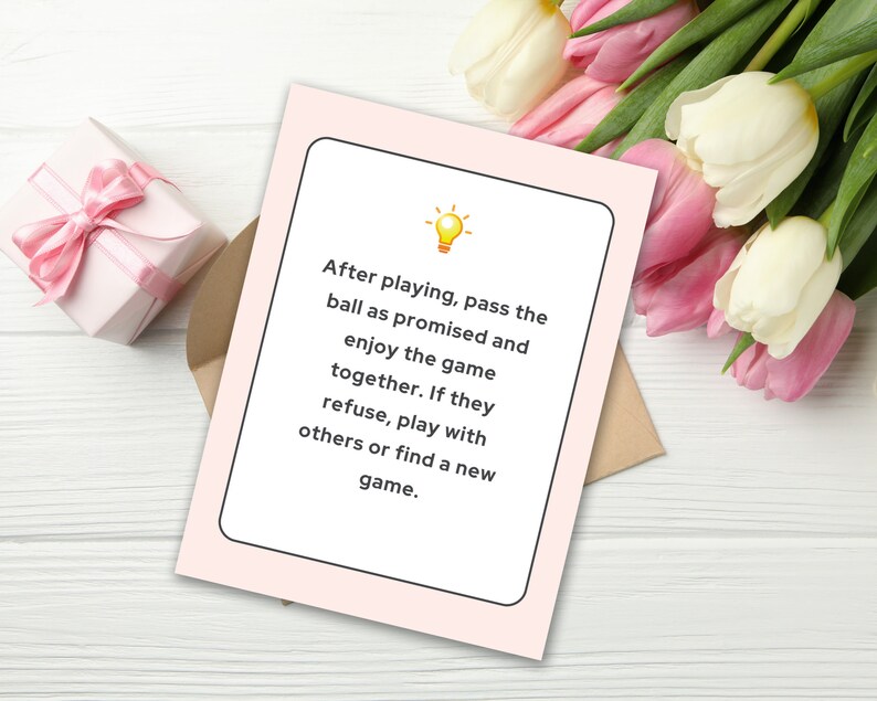 Conversation Cards for Kids, Conflict Resolution Skill Affirmation ...