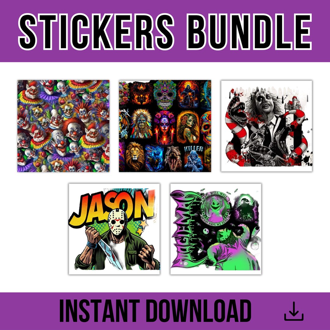 Digital Ghost Stickers, Spooky Ghost Stickers for Digital Planners ...