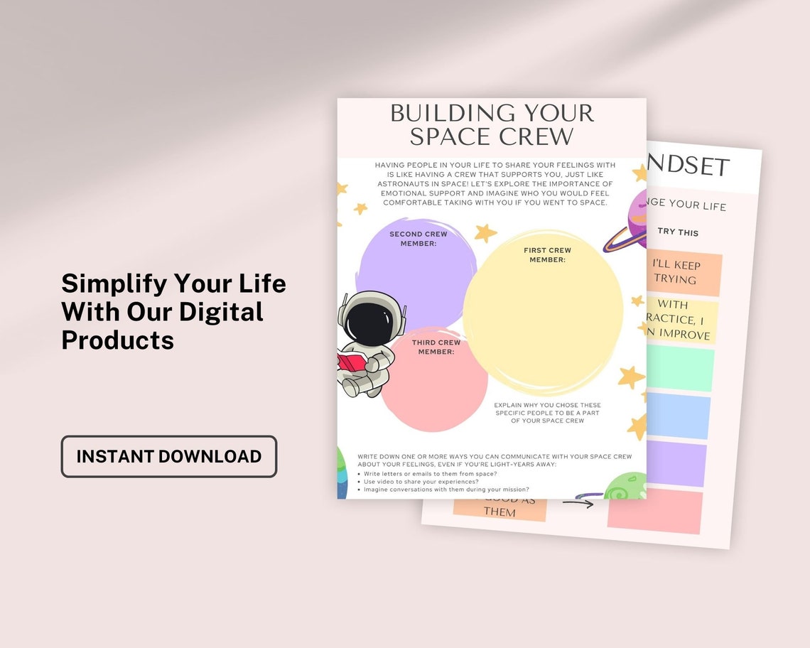 Mental Health Kids Activity, Kids Learning Worksheet, Personal ...