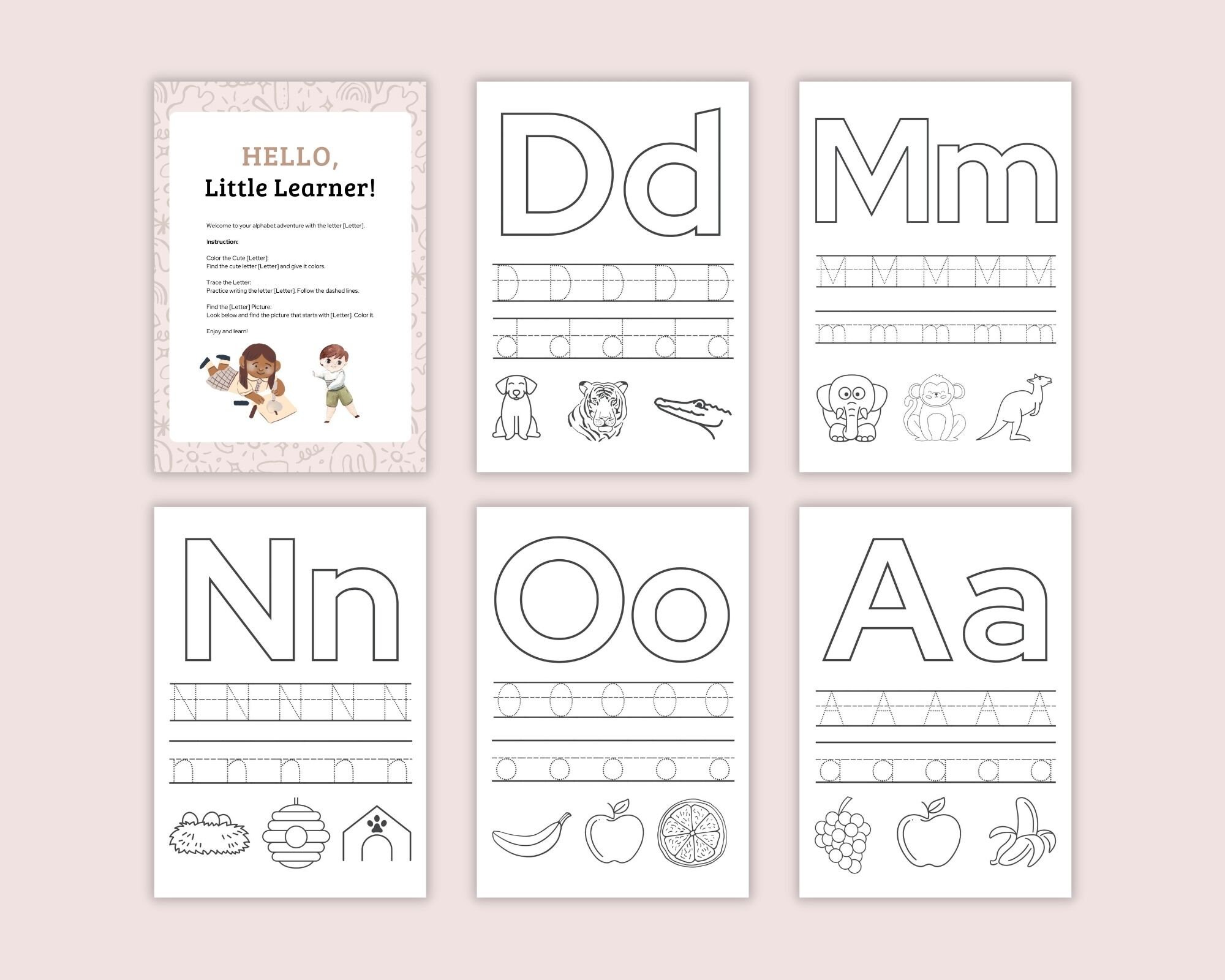 Abc Learning, Printable Alphabet, Kids Learning Activities, Homeschool ...
