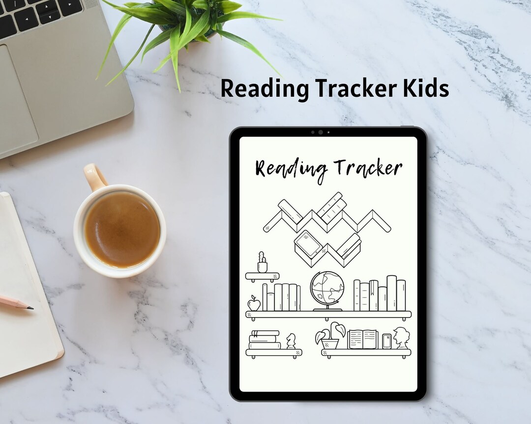 Reading Tracker for Kids, Kids Bookshelf Tracker, Kids Learning Sheet ...