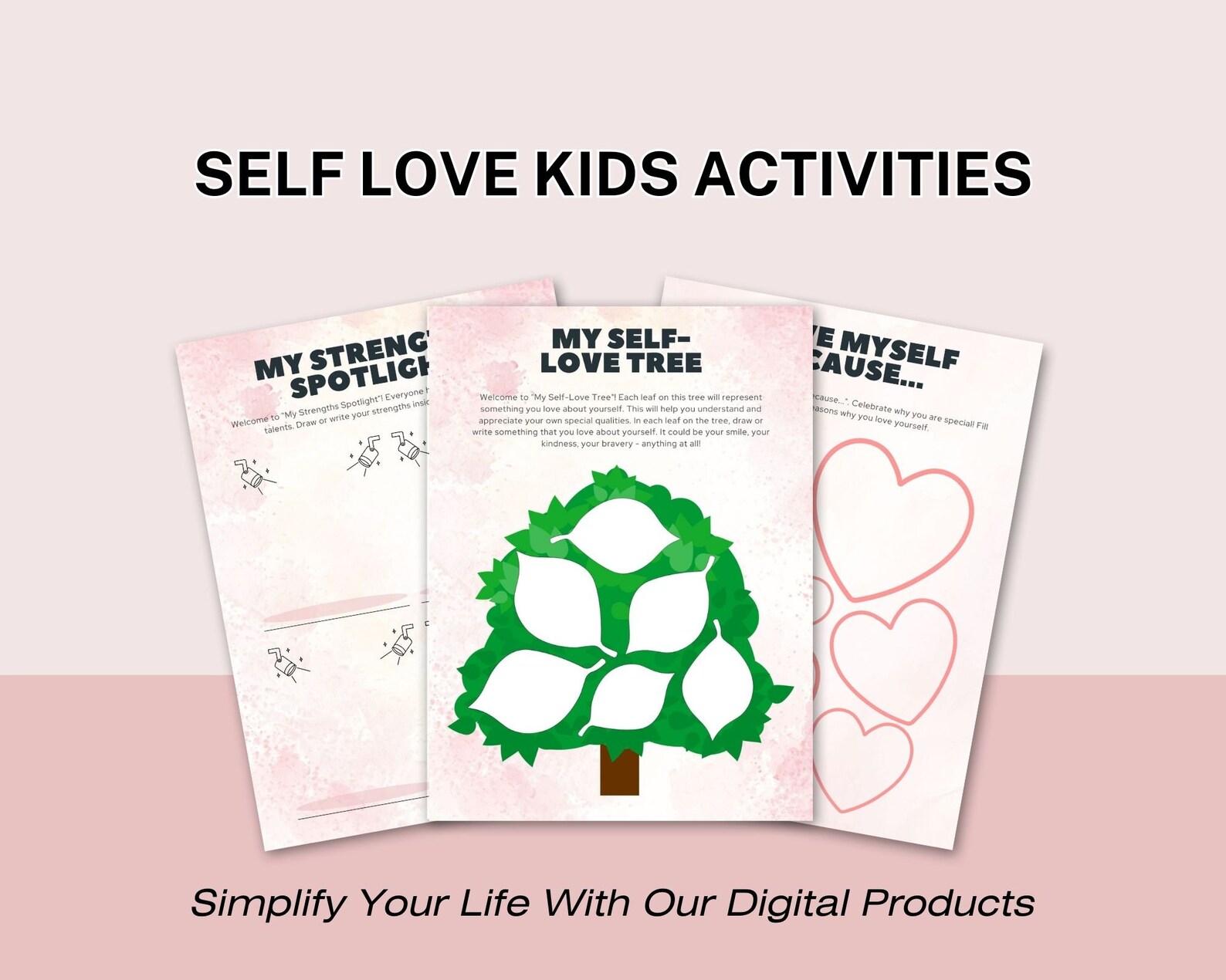 Self Love Kids Activities, Toddler Learning Activities, Positive ...