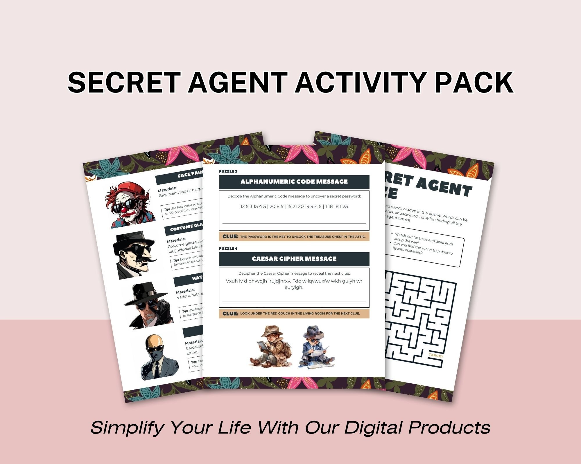 Secret Agent Kids Activities, Morse Code Sheet, Hidden Message Learning ...