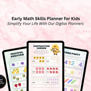 Math Activities for Kids, Math Worksheets for Kids Learning, Editable ...