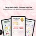 Math Activities for Kids, Math Worksheets for Kids Learning, Editable ...