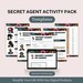 Secret Agent Kids Activities, Morse Code Sheet, Hidden Message Learning ...