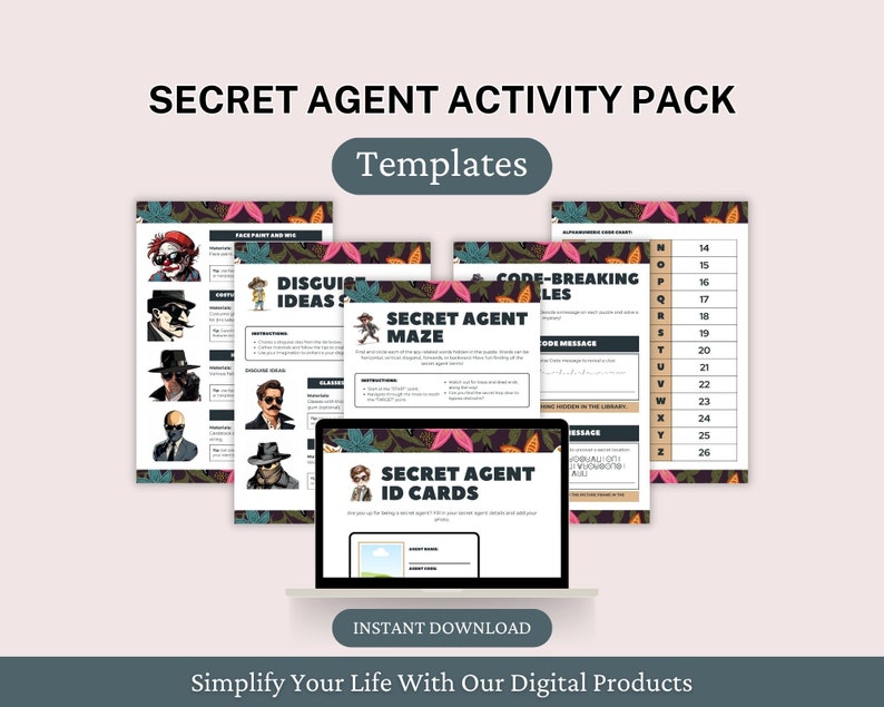 Secret Agent Kids Activities, Morse Code Sheet, Hidden Message Learning ...