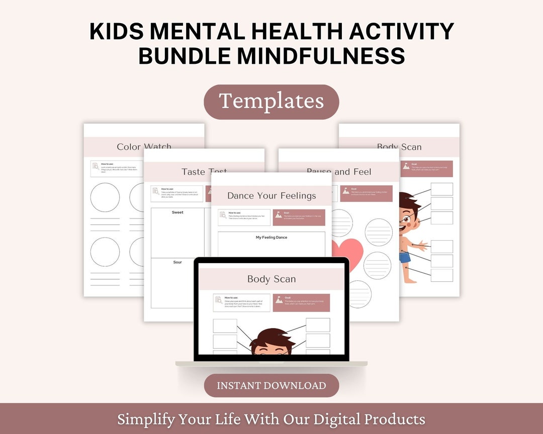 Mental Health Kids Activity, Growth Mindset, Kids Learning Activities ...