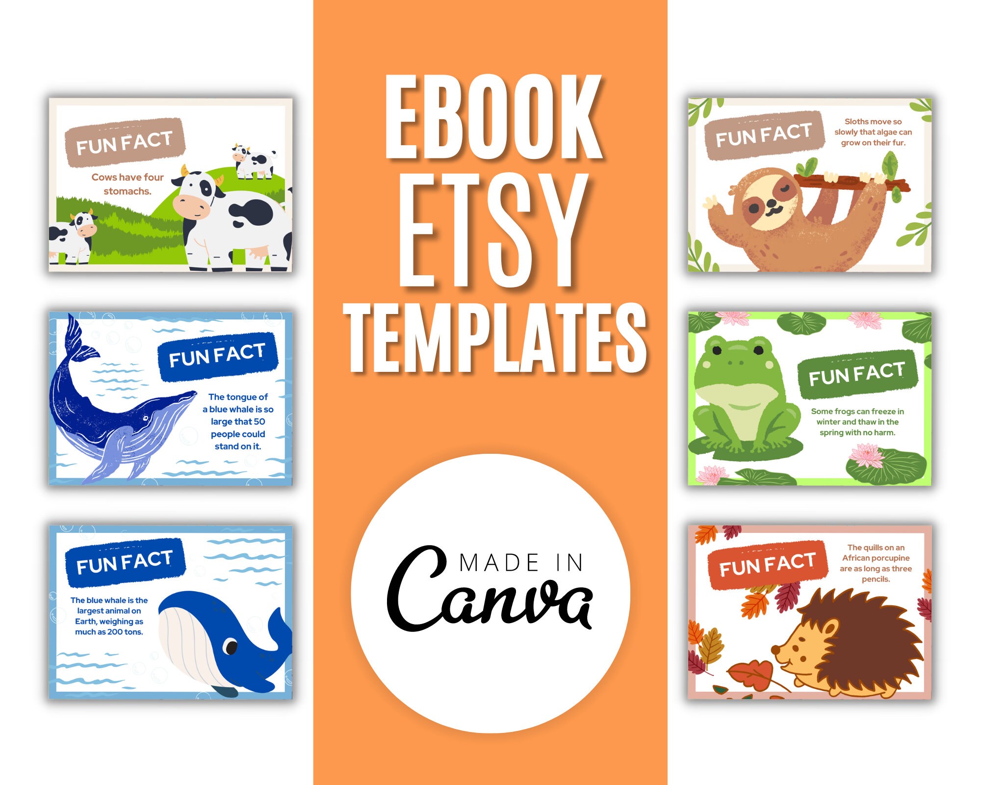 Lunchbox Notes for Kids, 50 Animal Themed Lunch Box Facts, Kids ...