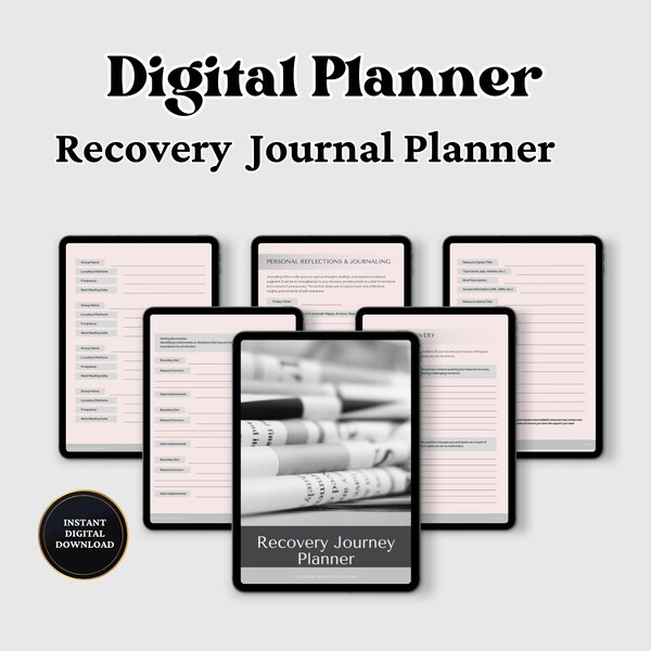Recovery Journal - Etsy