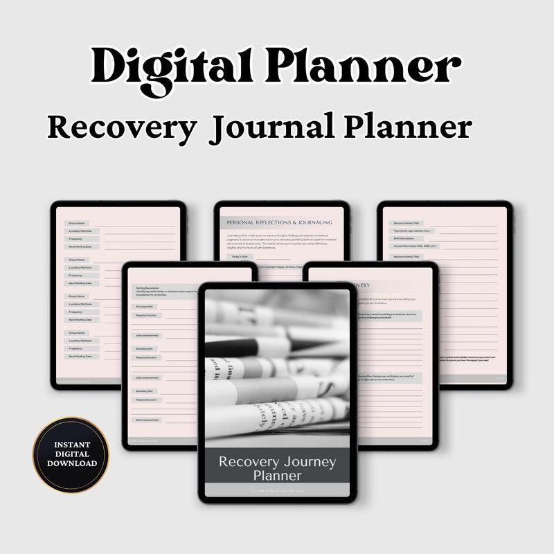 Recovery Journal - Etsy