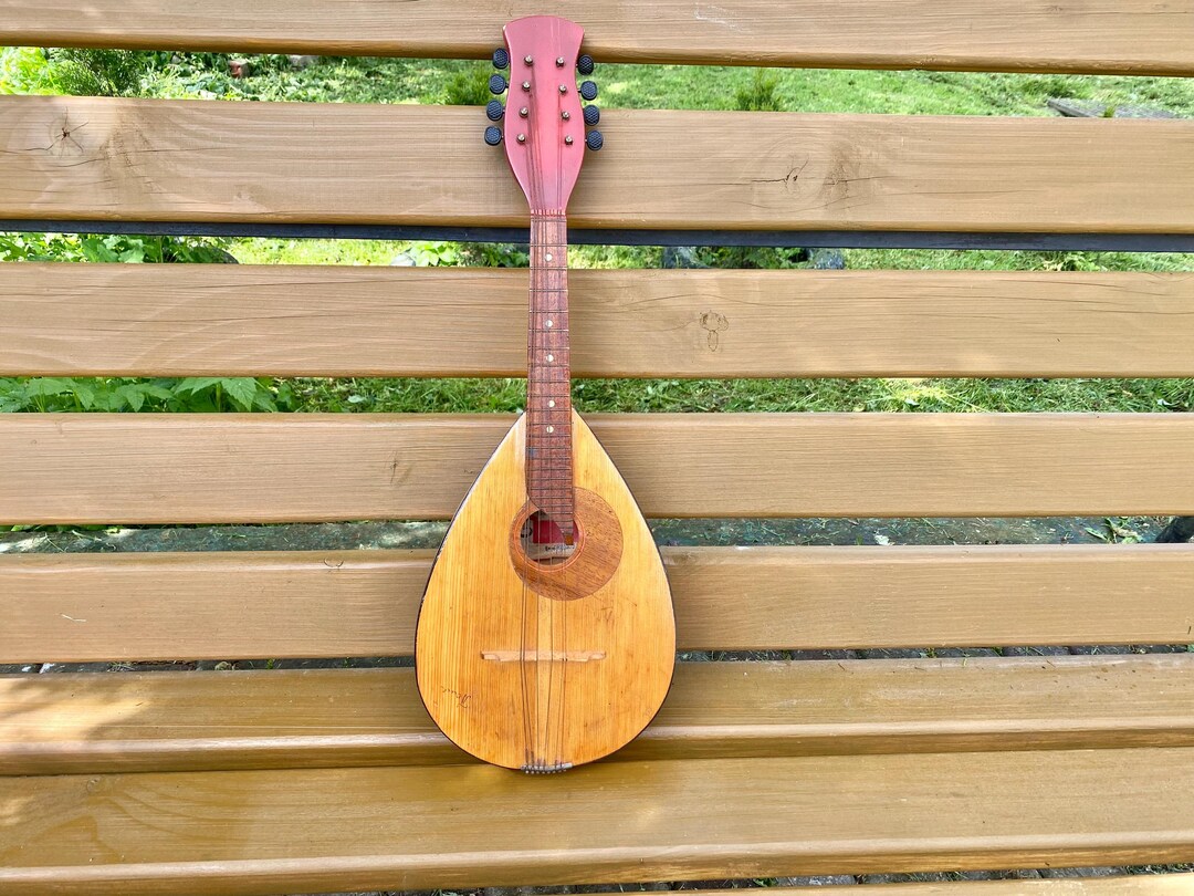 Vintage Musical Instrument Mandolin, String Instrument, Folk Musical ...