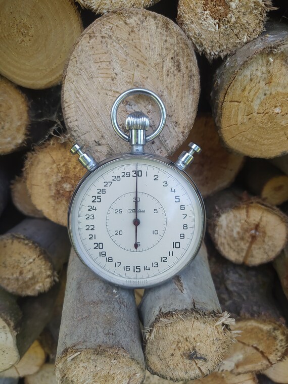 Soviet AGAT stopwatch, Vintage stopwatch, Mechanical … - Gem
