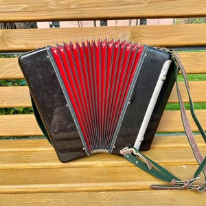 Russian Bayan Kungur 3 Rows 100 Bass, Chromatic Button Accordion ...