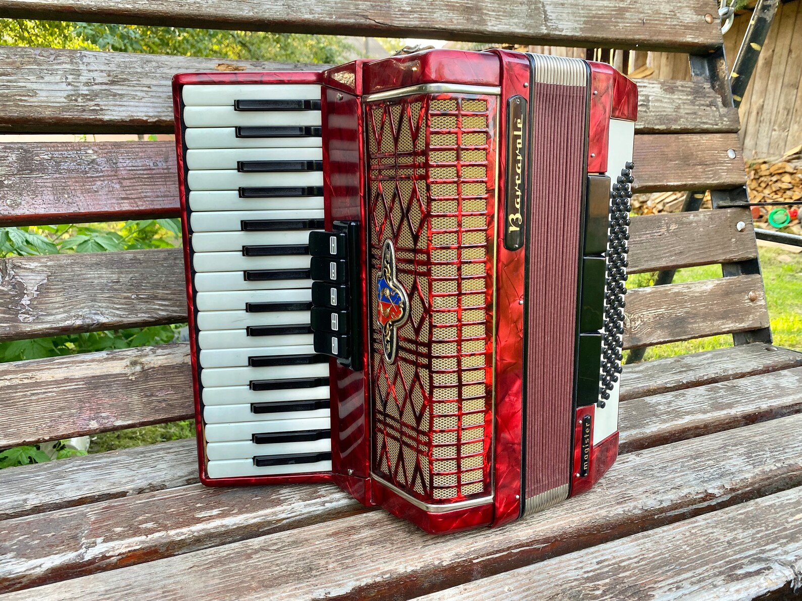 Barcarole Magister Accordion 80 Bass Made in Germany, New Straps ...