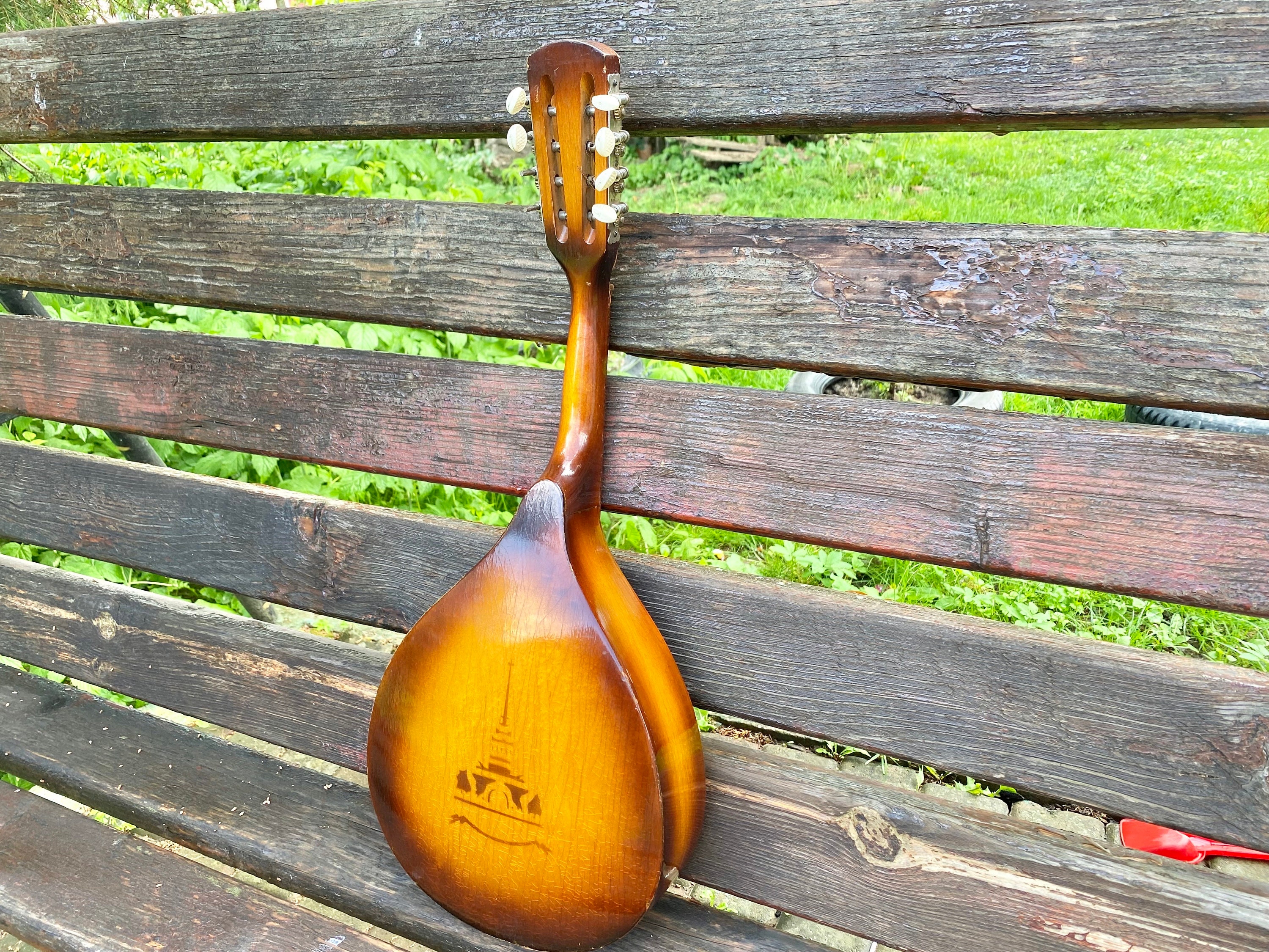 Vintage Musical Instrument Mandolin, String Instrument, Folk Musical ...