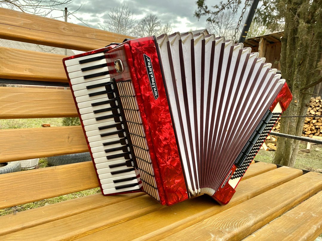 Weltmeister Stella Made in Germany 120 Bass Piano Accordion, New Straps ...