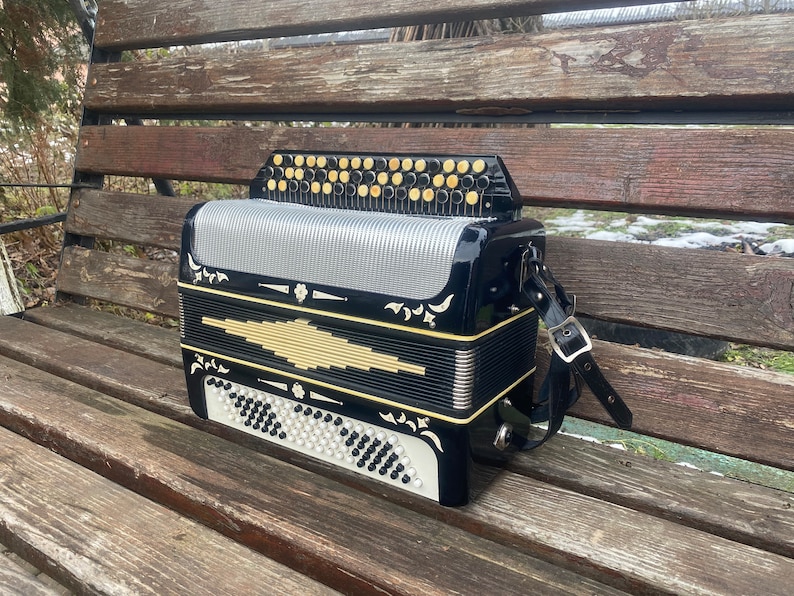 Bayan USSR Accordion Accordions Musical Instrument - Etsy