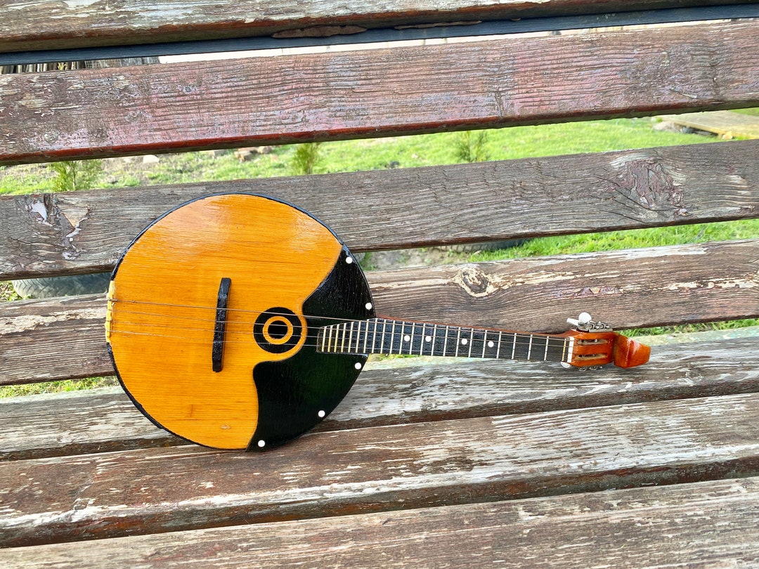 Vintage Ukrainian Domra, Vintage Balalaika, National Folklore Stringed ...