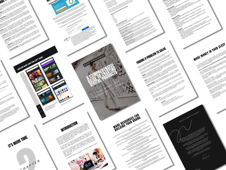 Digital Product Creation Bundle Work From Home Passive Income Online ...