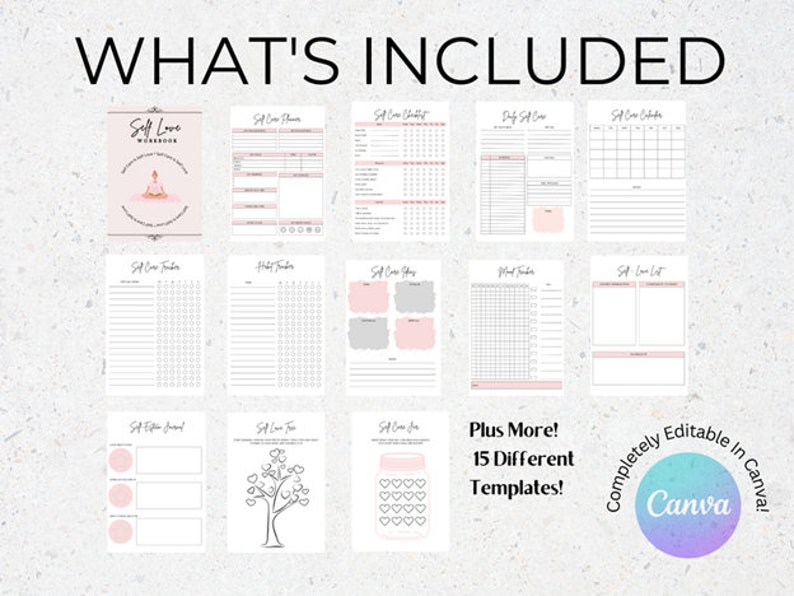 Self-love Workbook: Empower Your Journey to Self-discovery and Positive Growth | Printable ...