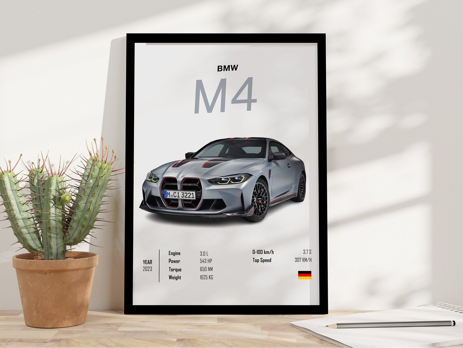 2023 BMW M4 Poster / Wall Art / Office Decor / Car Photography - Etsy