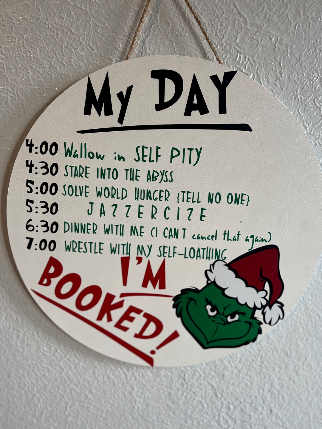 Grinch Christmas Sign - Etsy