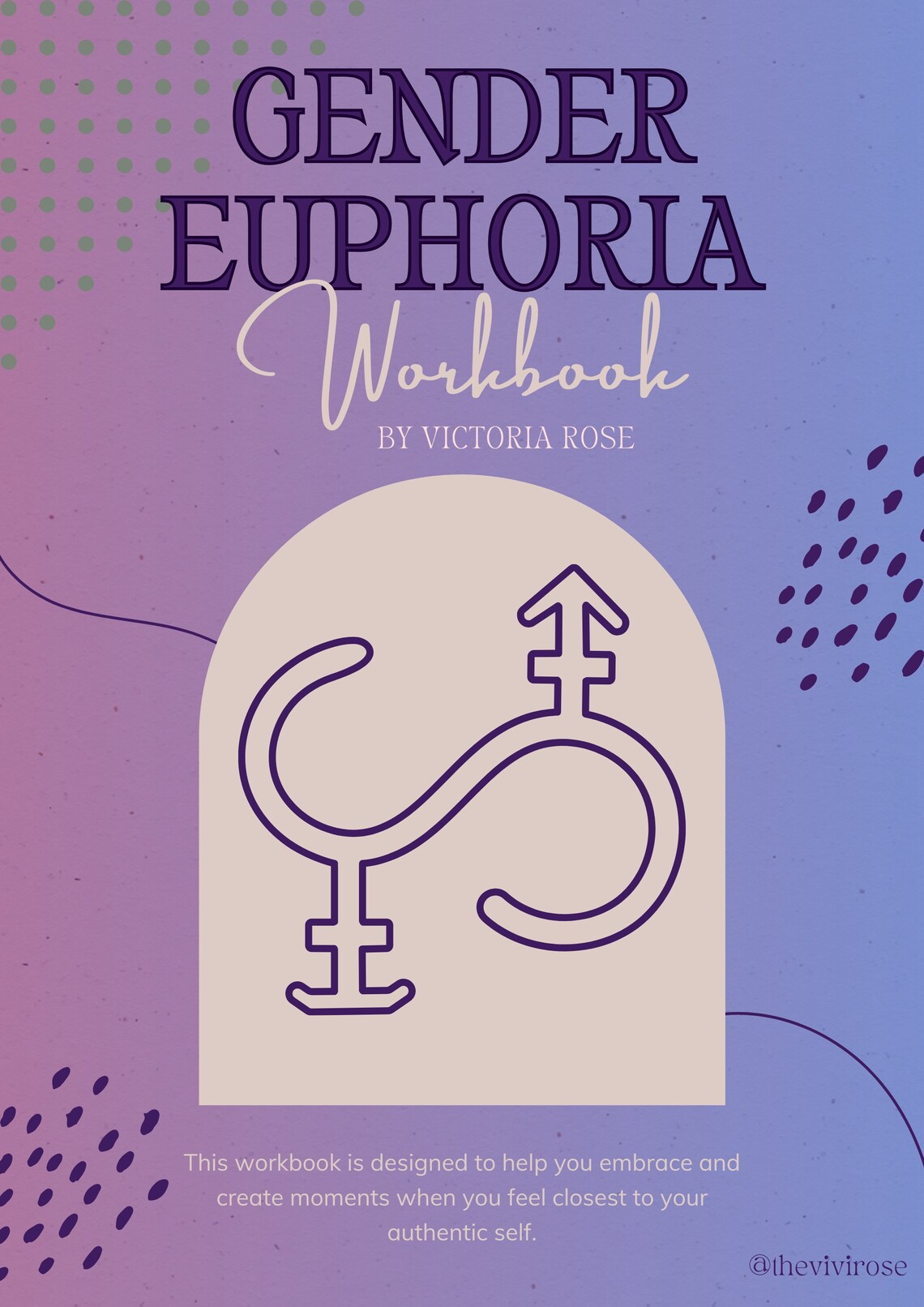 Gender Euphoria Workbook Vol. 1 Guidance for Transgender Folks, Gender ...