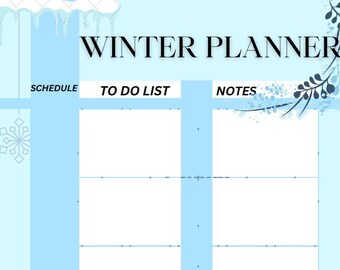 Digital Daily Planner Template for Your Weekly Goals, Customized ...