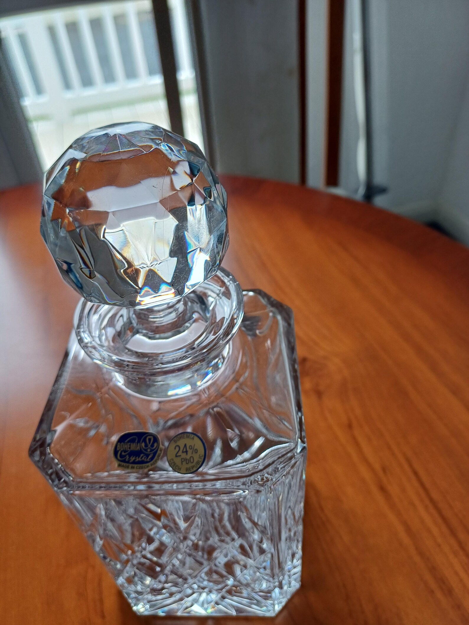 Bohemia Crystal Whiskey Decanter - Etsy UK