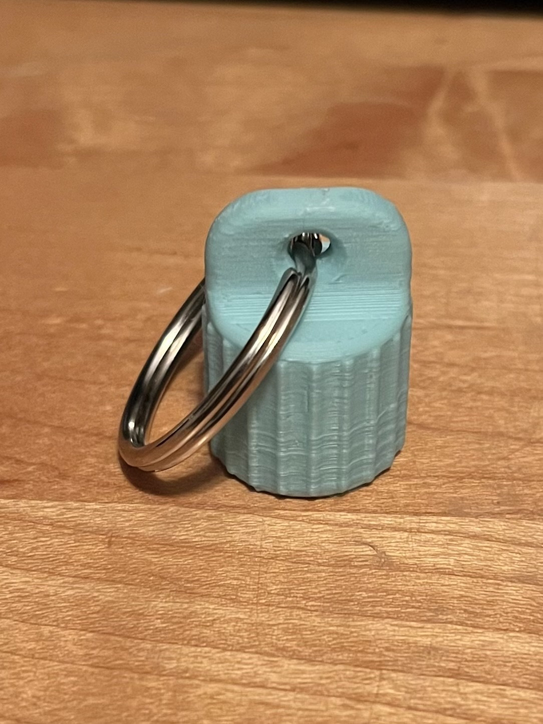 3D Printed Keychain Holder for ELF Squeeze Me or EOS Super Lip Balm - Etsy