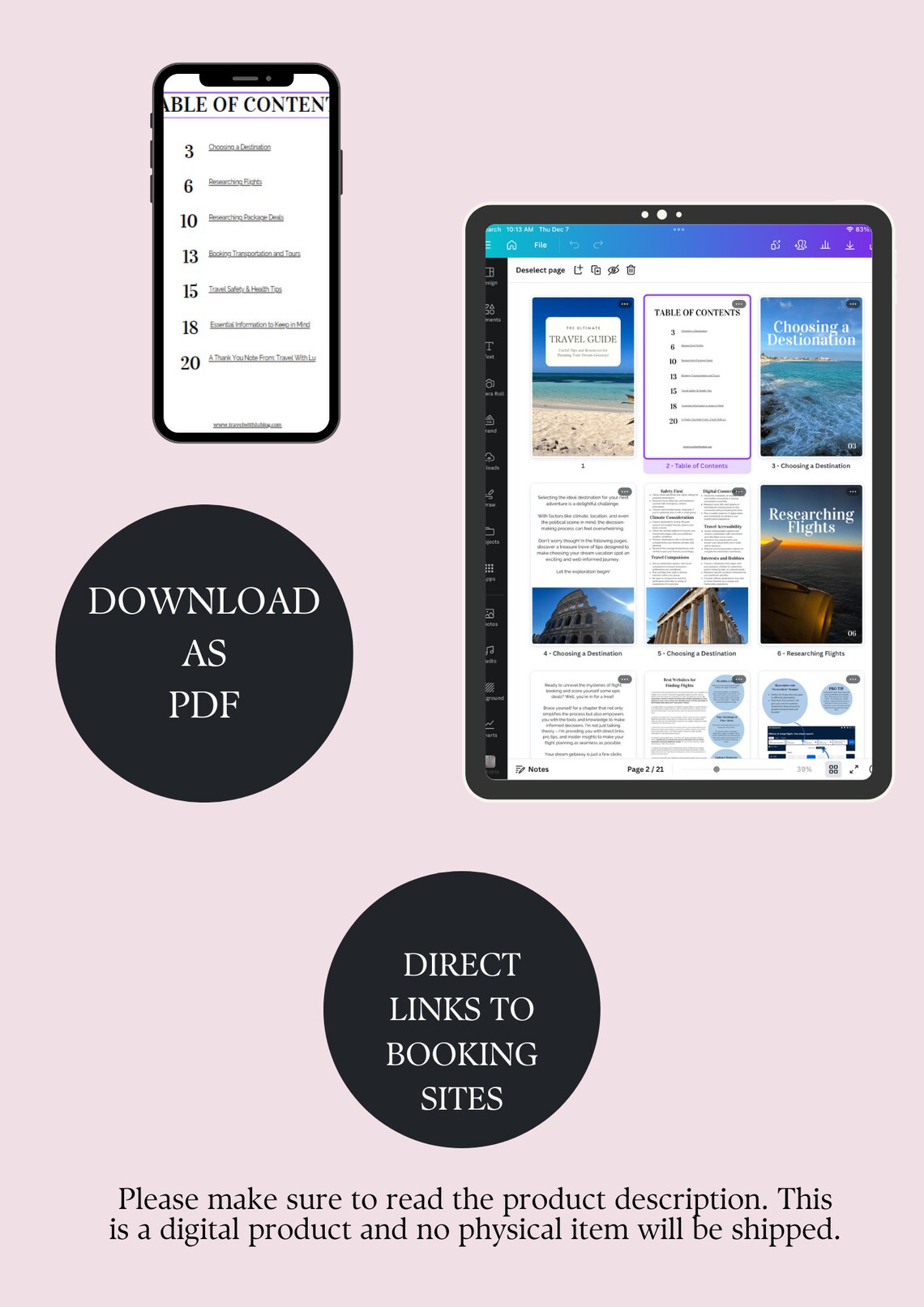 Ultimate Travel Guide, Digital Travel Guide, Digital Travel Itinerary ...