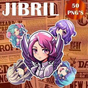 Floral Stickers SVG, 20 Digital Stickers PNG Bundle, PNG Printable ...