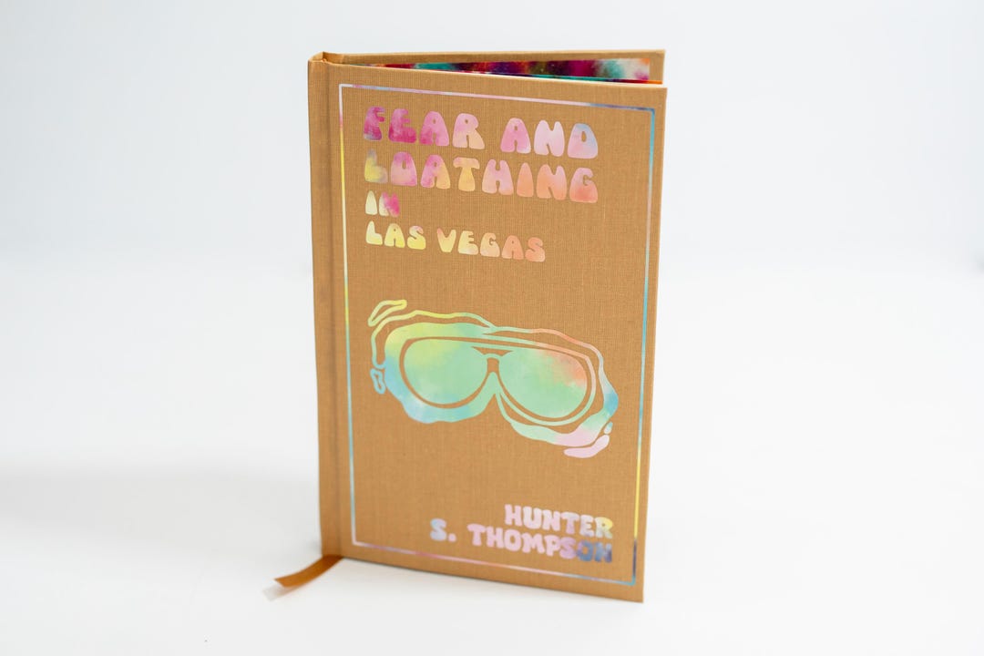 Fear and Loathing in Las Vegas by Hunter S. Thompson Novel Book Re-bind ...