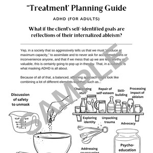Neurodiversity-affirming Treatment Planning Guide for Therapists - Etsy
