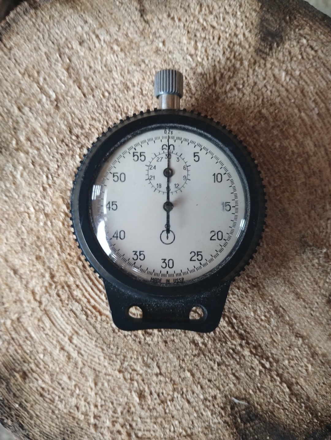 Working Stopwatch. Mechanical Stopwatch. Agate Stopwatch. Stopwatch of ...
