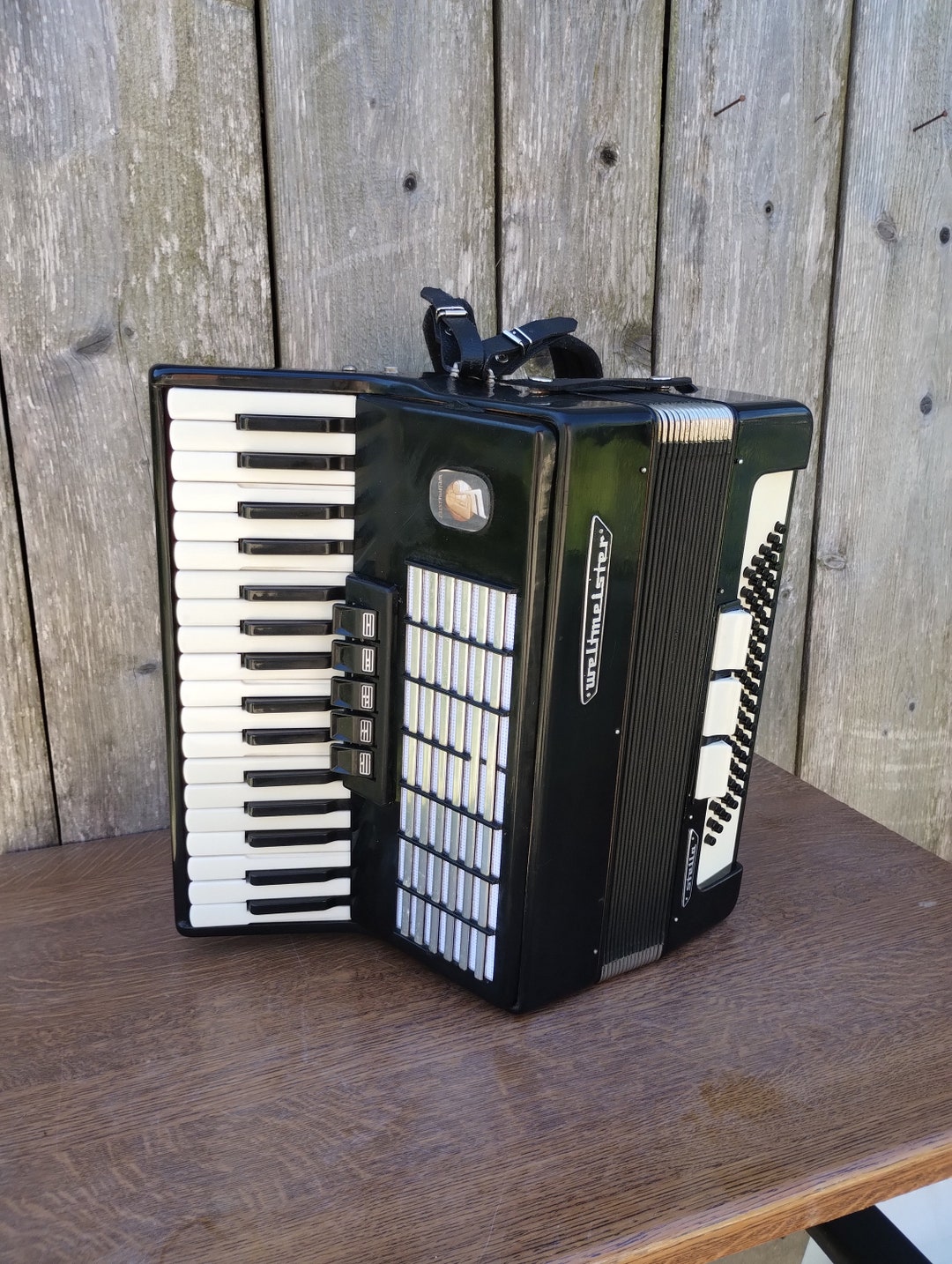 Vintage Accordion Weltmeister Stella. Germany Accordion. Accordion 80 ...