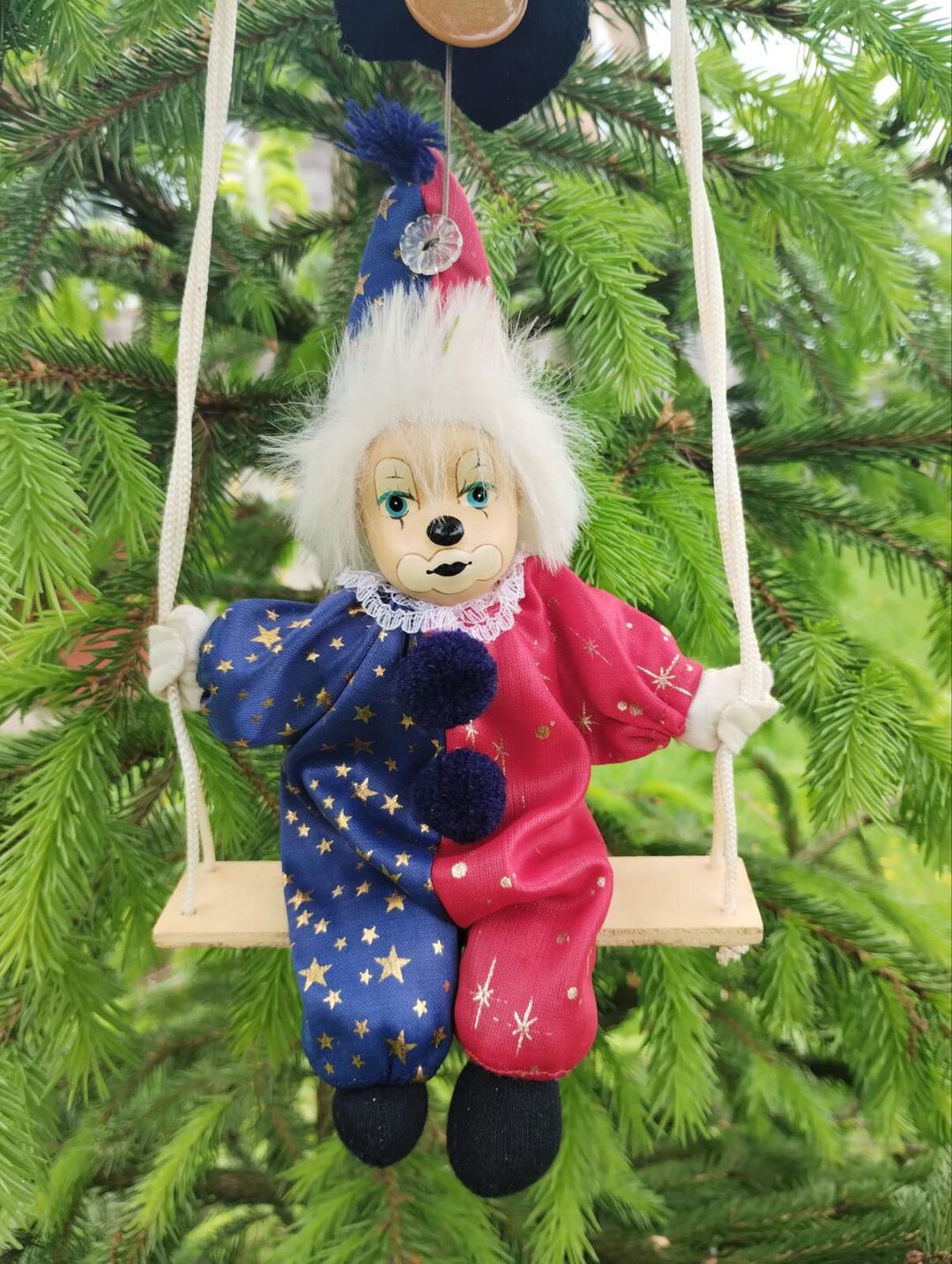 Antique Porcelain. Rare Porcelain Clown. Medium Clown. - Etsy