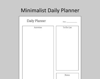 Printable Daily Planner Design I Space & Stars Blue 2022 - Etsy