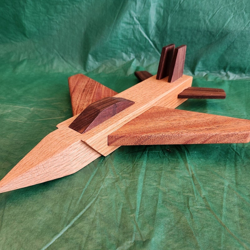 Wood Toy Airplane - Etsy
