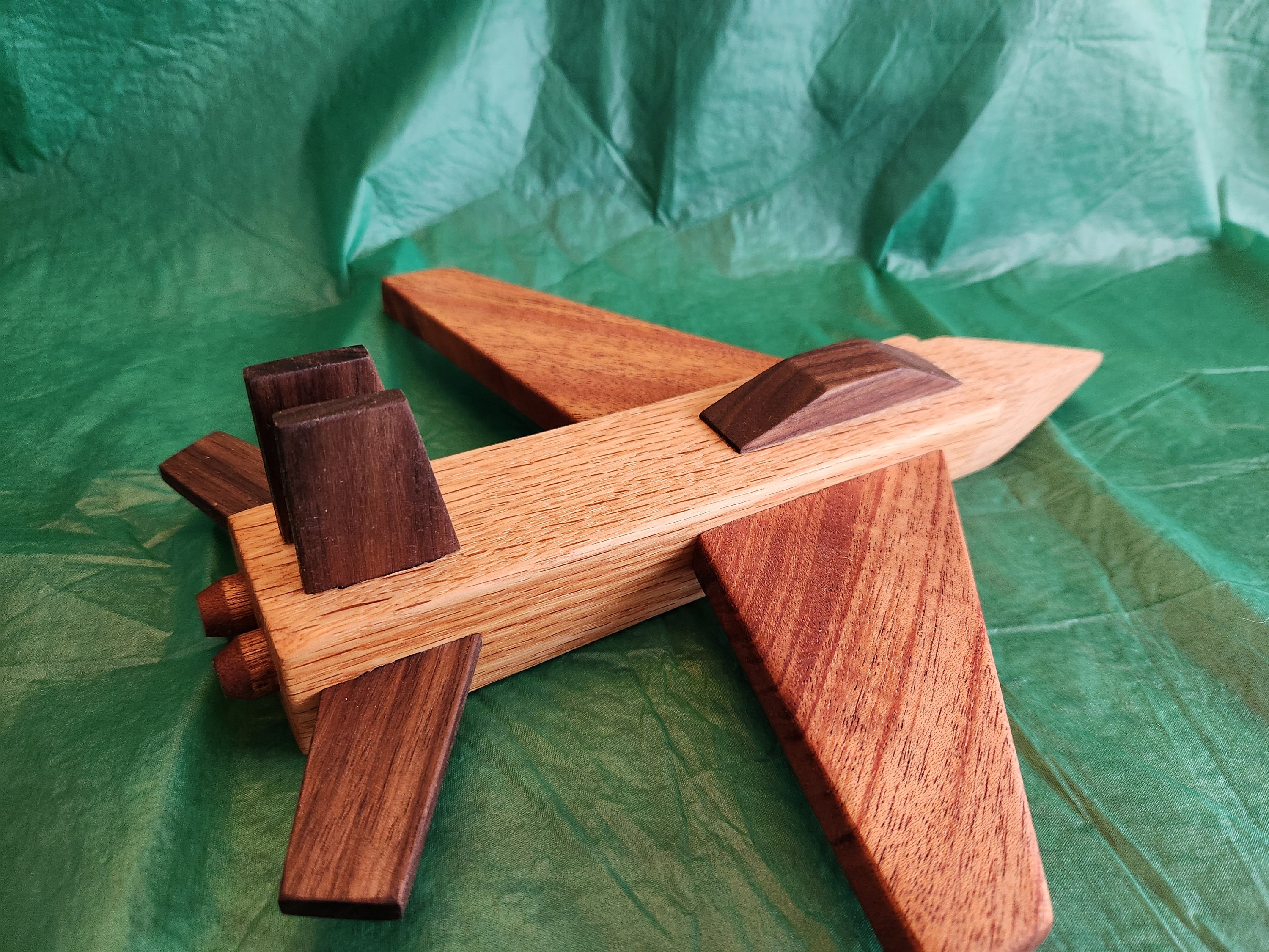 Toy Wooden Airplane Fighter Jet - Etsy