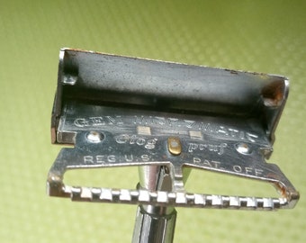 Vintage Gem USA Micromatic Safety Razor Open Comb Functional - Etsy
