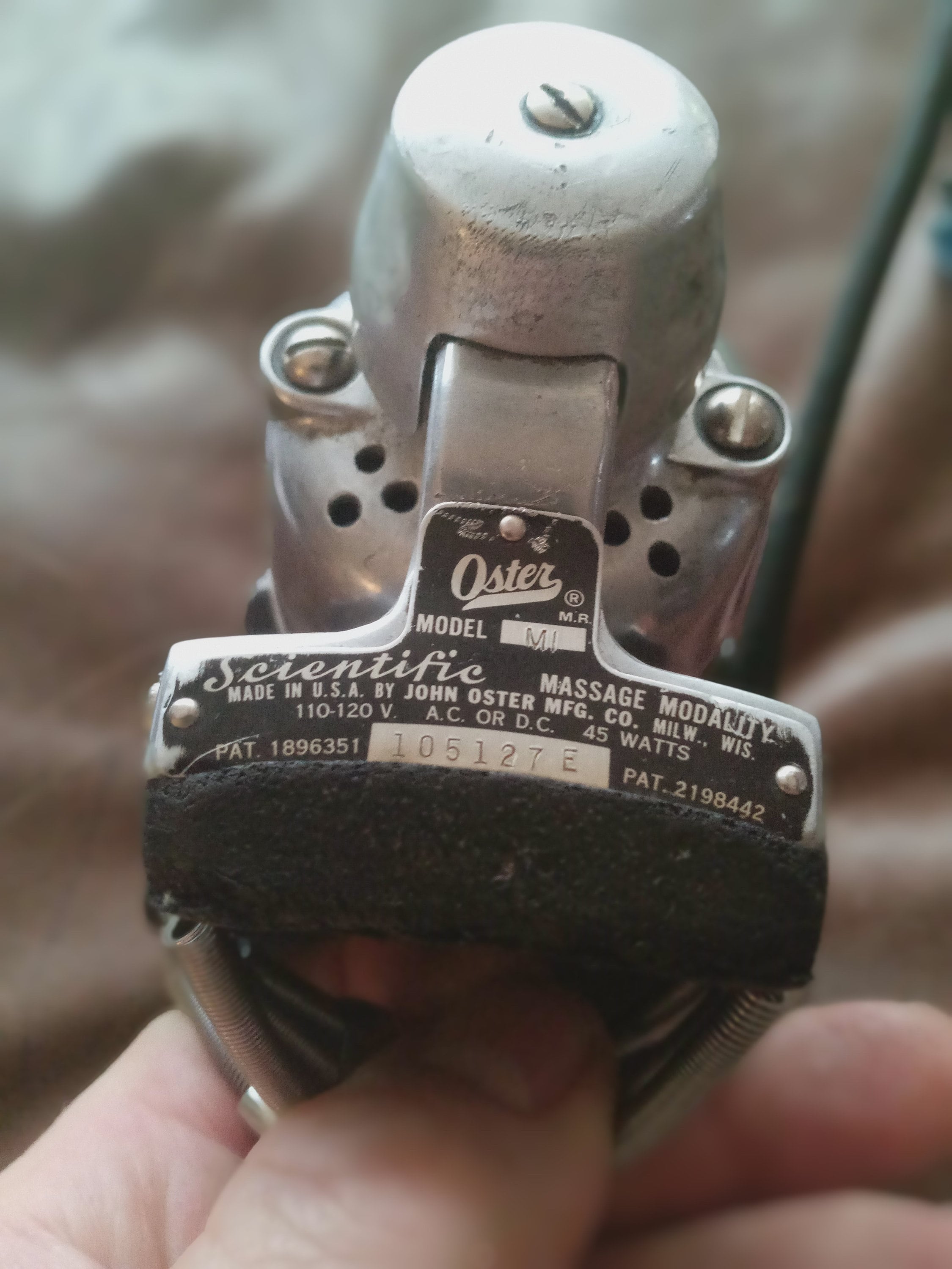 1965 Oster Slim-u-lux Massager - Etsy