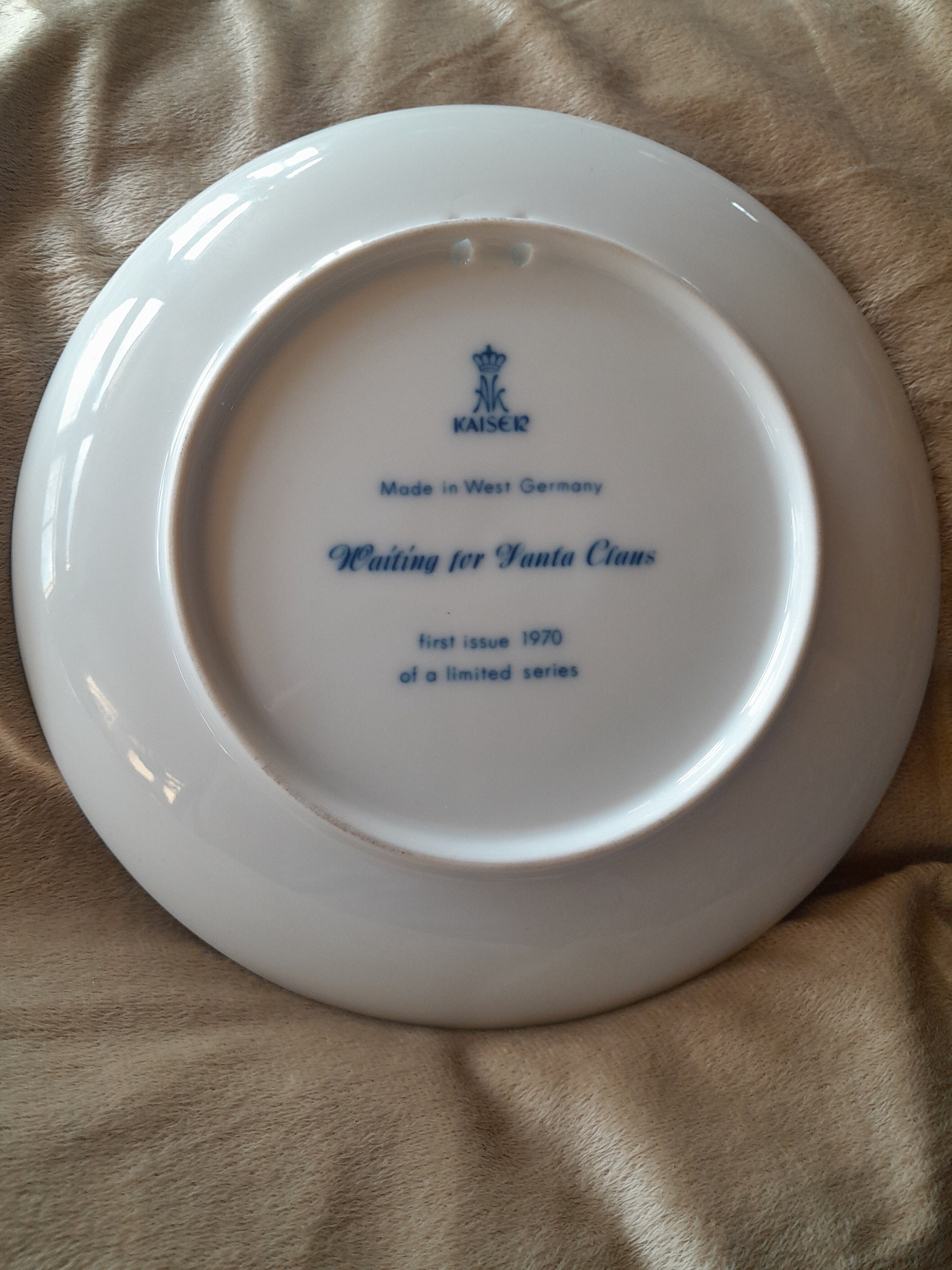 Vintage Kaiser Plate - Etsy