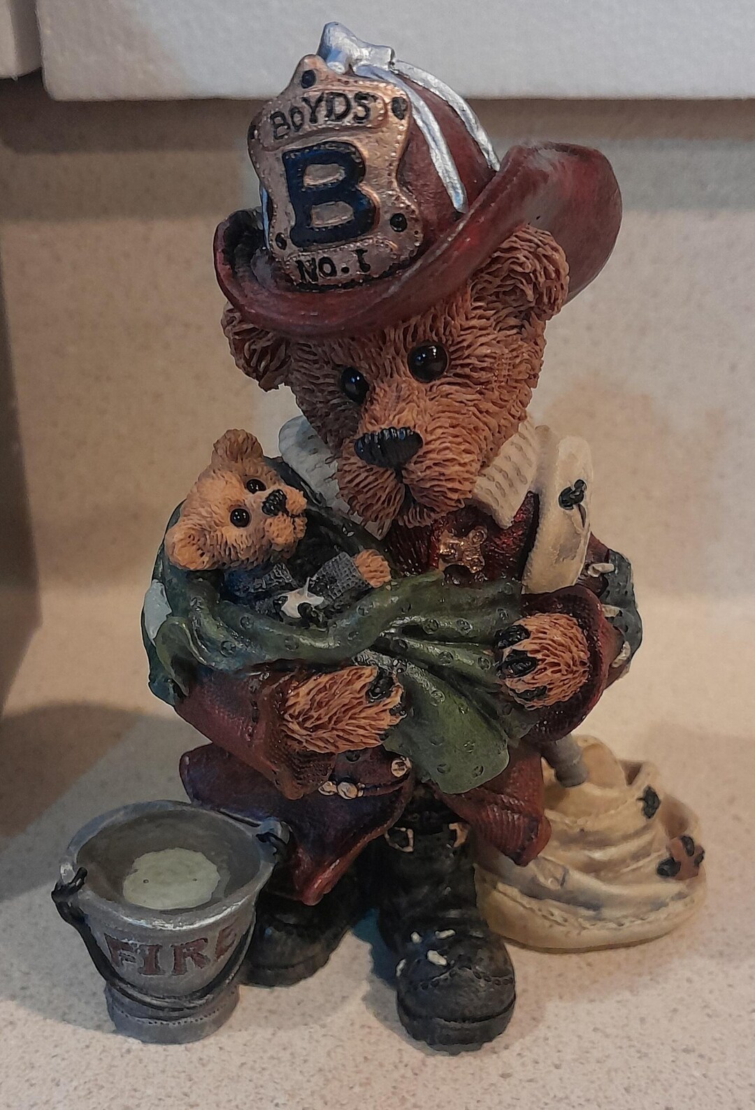 Boyds Bears Collection "elliot..the Hero" 1993 Retired - Etsy