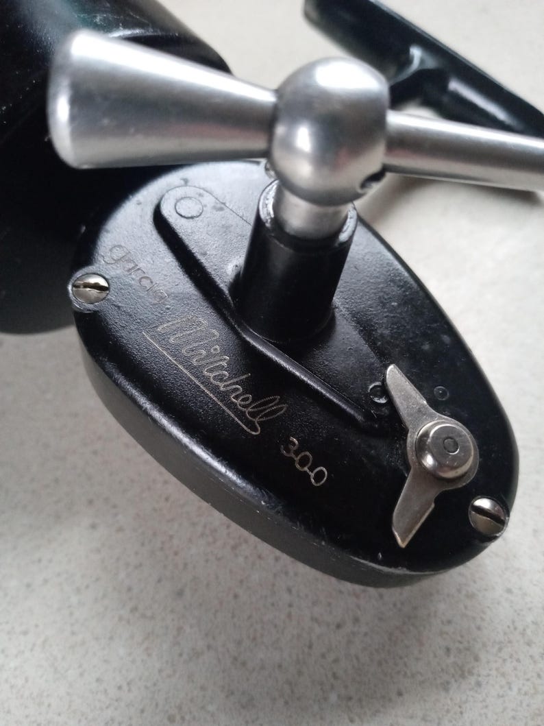 Vintage Garcia Mitchell 300 Spinning Reel - Etsy