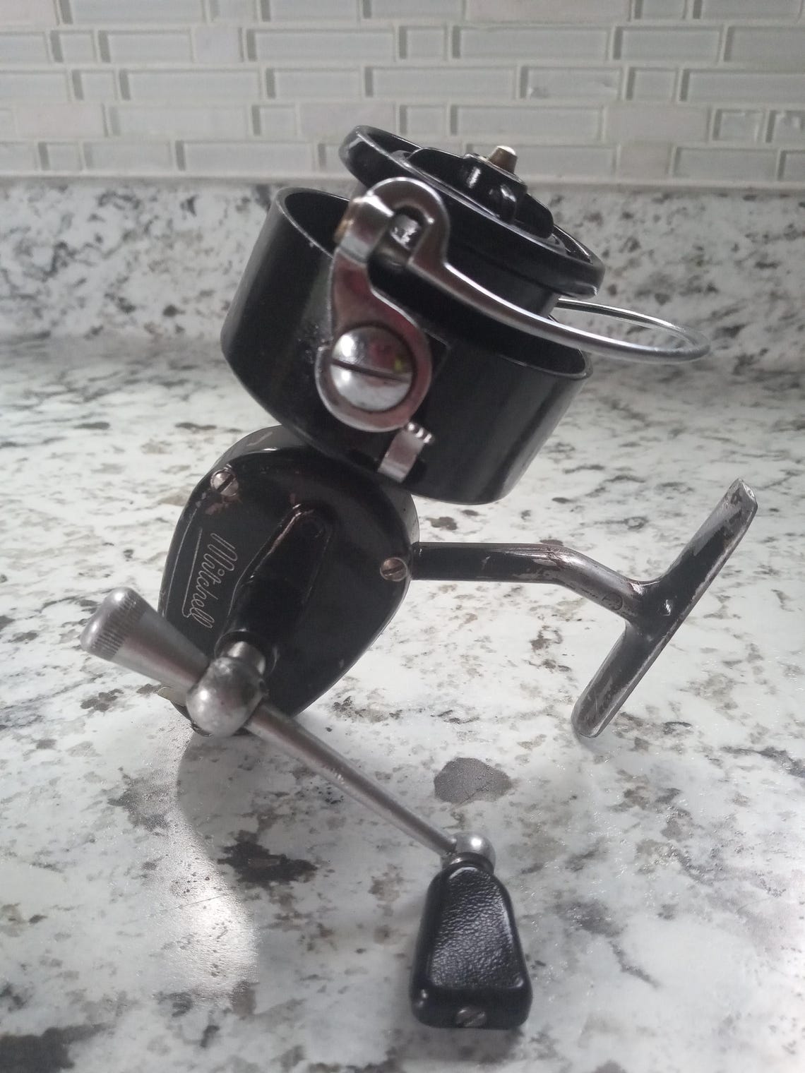 Very Rare Vintage Unique Mitchell Fishing Reel. - Etsy