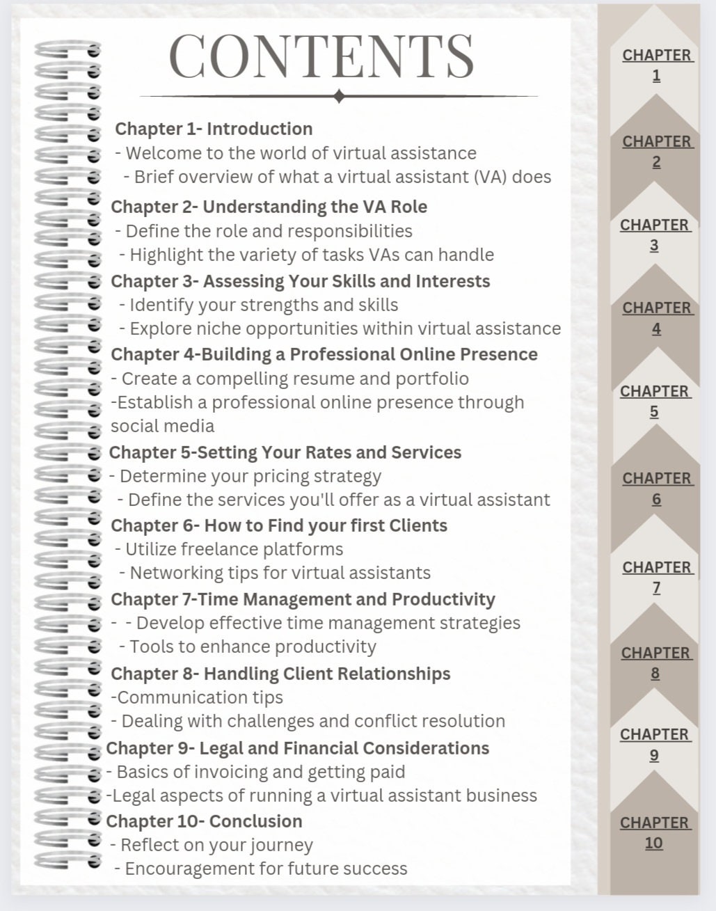 The Virtual Assistant Roadmap: A Beginners Guide to Building a - Etsy